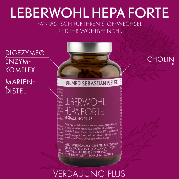 LEBERWOHL HEPA FORTE - Für Ihren Stoffwechsel und Ihr Wohlbefinden ...