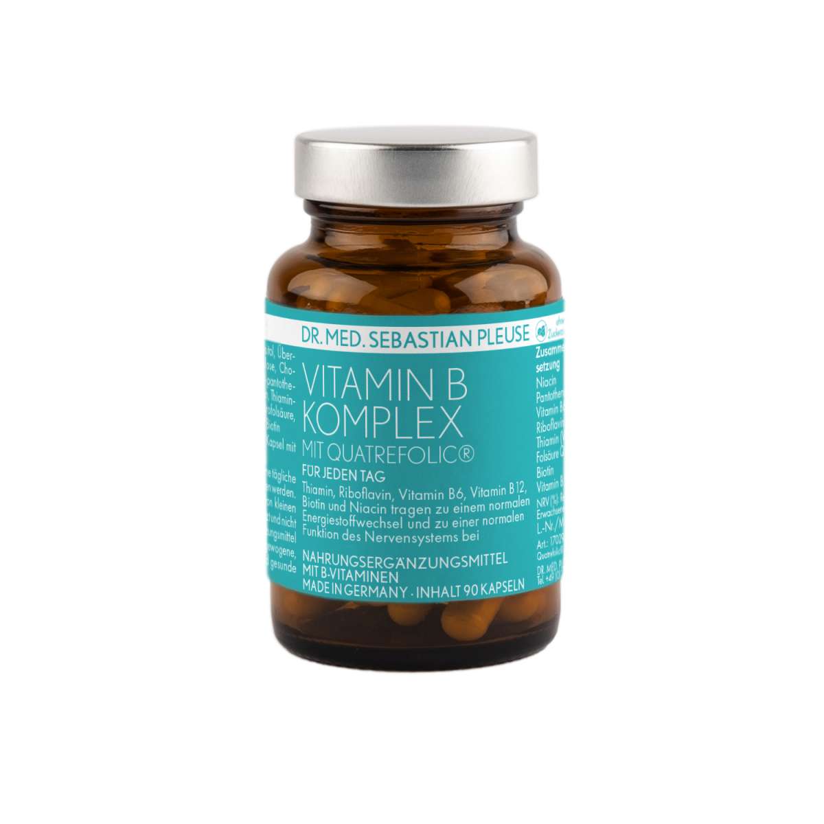Vitamin B Komplex mit Quatrefolic® für 3 Monate - von Dr. med ...